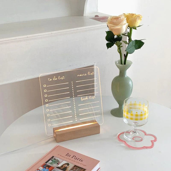 Korean Acrylic Memo Board – Qfdian